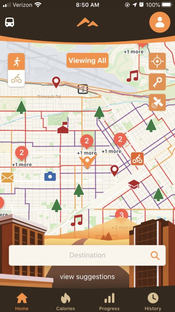 New app-based map helps people find trails and routes in Billings ...