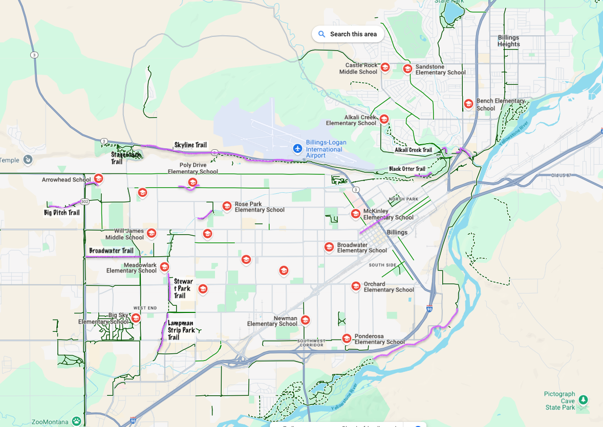 Trail funding sources- from Federal to local - Billings TrailNet